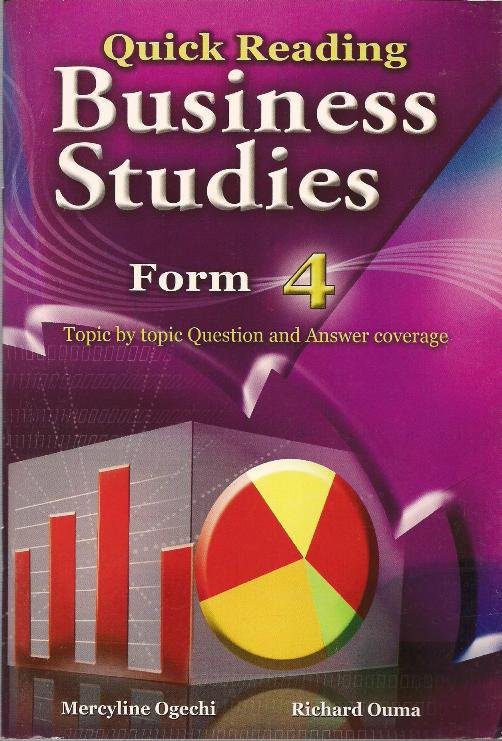 Quick Reading Business Form 4 – Savanis Book Centre