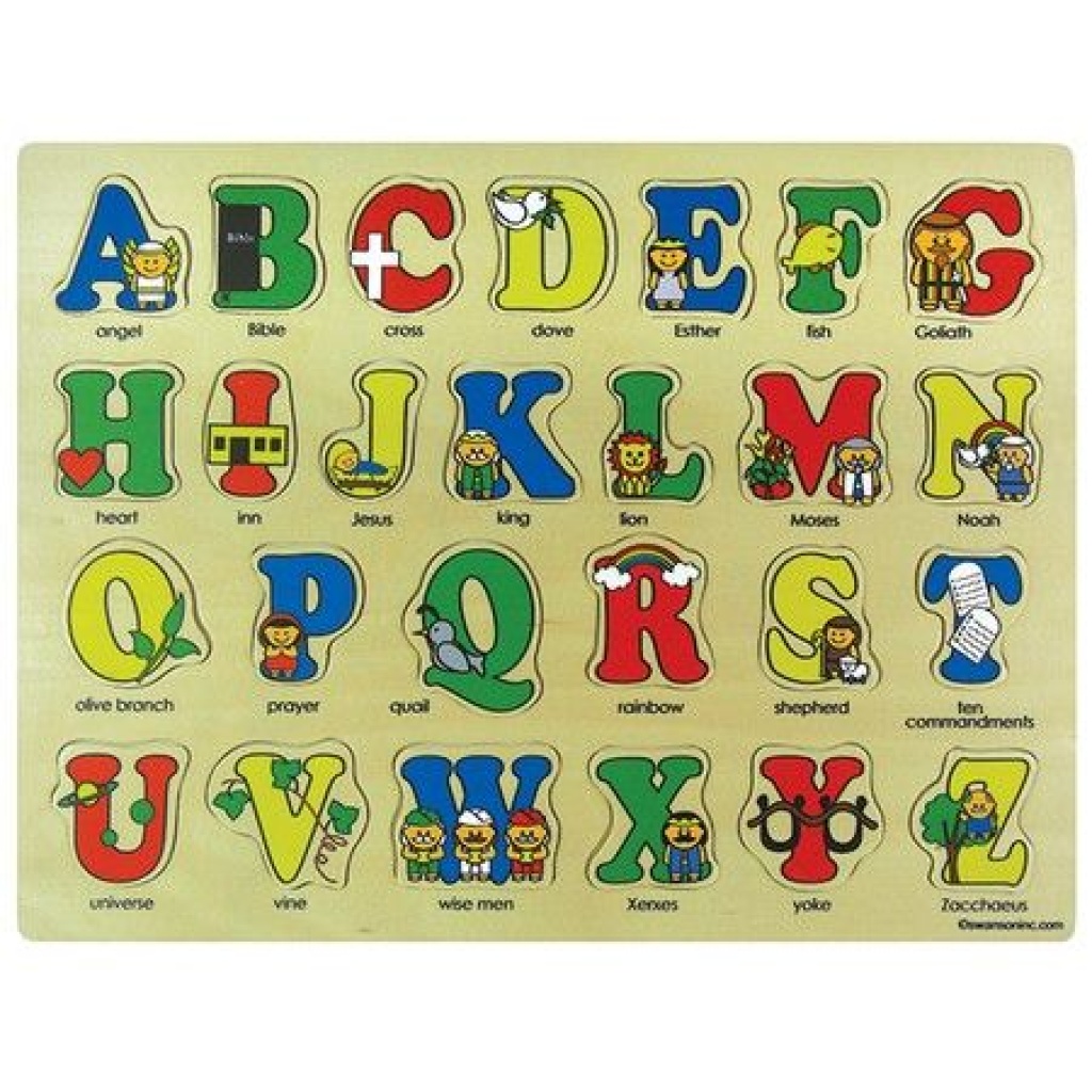 ABC WOODEN PUZZLE CAPITAL LETTERS - Savanis Book Centre