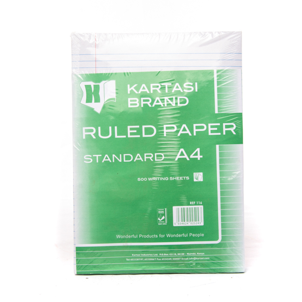 KARTASI RULED PAPER REAM A4 - Savanis Book Centre
